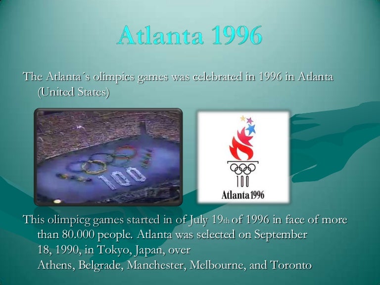 Atlanta 1996