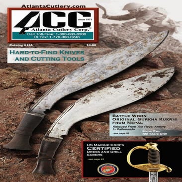 The New E-catalog by Atlanta Cutlery is now Available! | PDF