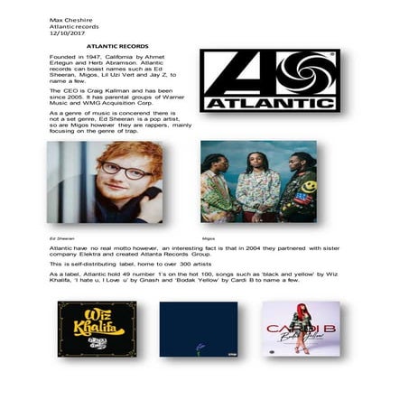 Atlantic Records | DOCX