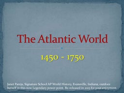 The America's Before/After Age of Exploration | PPT