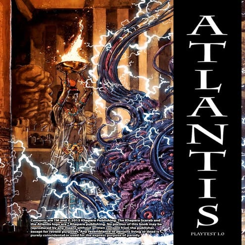 Atlantis playtest v1.0 | PDF