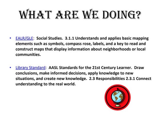 Maps and globes | PPTX | Geography | Science