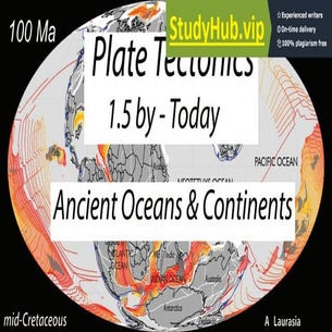 Atlas Of Ancient Oceans And Continents Plate Tectonics During The Last ...