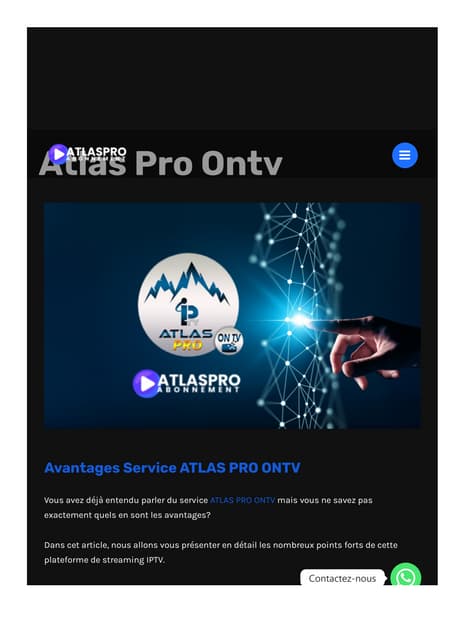 Atlas Pro Iptv Abonnement presentations