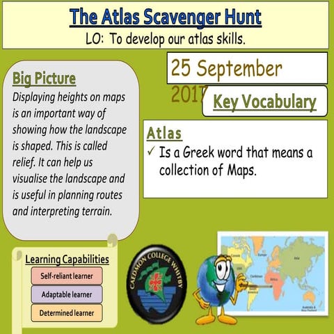 Atlas scavenger hunt | PPTX