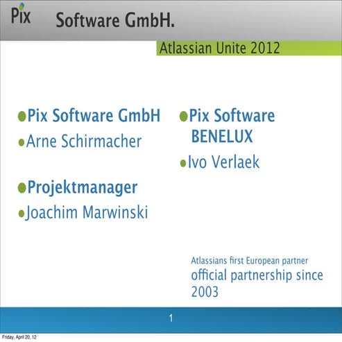 Atlassian unite pix | PDF