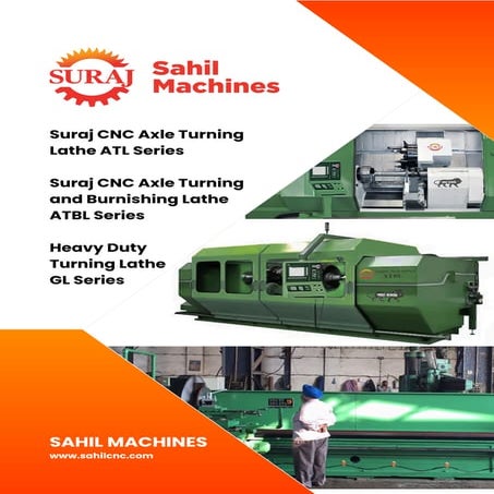 Heavy-Duty Precision Turning Solutions by Sahil Machines: GL Series ...