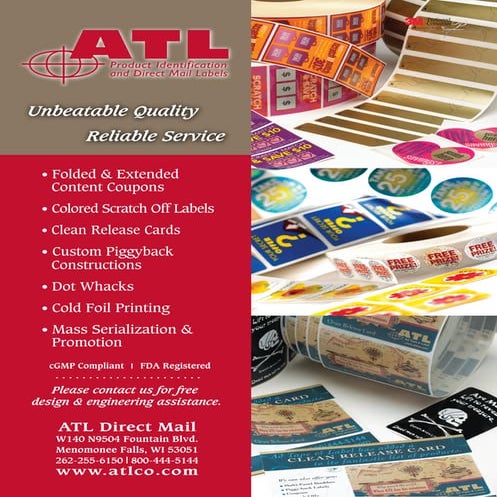 Atl Direct Mail Sheet | PDF