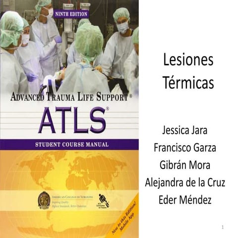 Atls quemados | PPTX