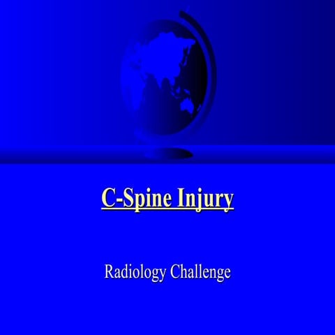 Atls C Spine | PPT