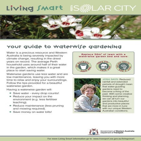 Your Guide to Waterwise Gardening - Perth, Australia | PDF