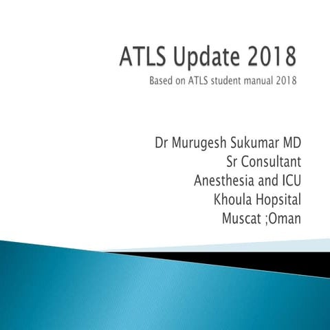 ATLS update 2018 | PPTX