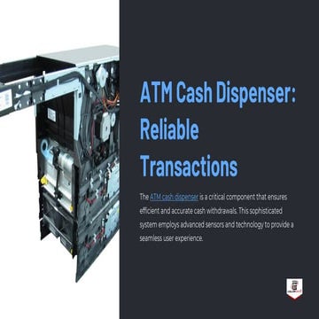 ATM Cash Dispenser: Reliable Transactions | PDF