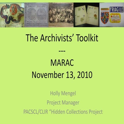 Archives Practicum | PPT