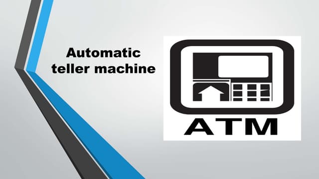 Case Study of ATM Processing System using UML Diagram | PPTX