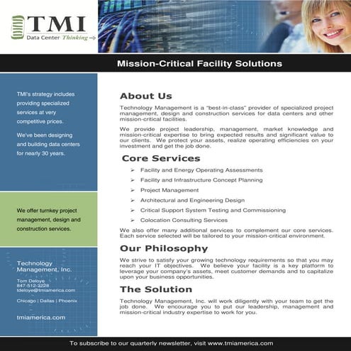TMI Core Services | PDF
