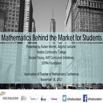 Mathematics Behind the Market for Students | PDF