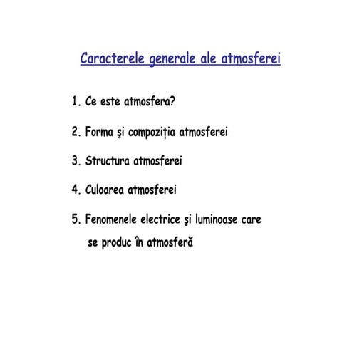Atmosfera 1 Mock | PPT