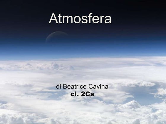 Mappa concettuale su strati atmosfera | DOCX