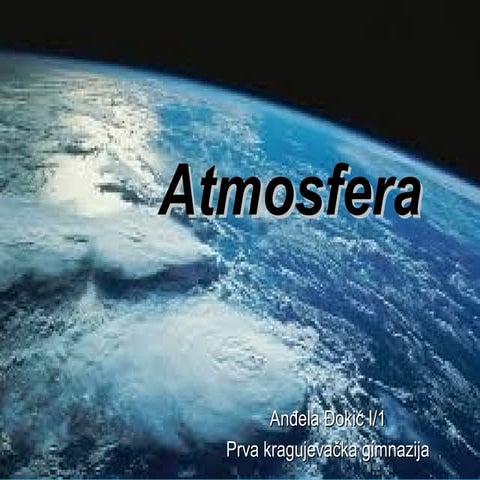 Atmosfera | PPT