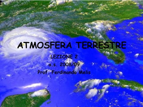 Mappa concettuale su strati atmosfera | DOCX