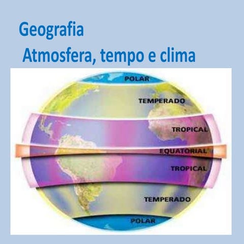 Atmosfera, tempo e clima 2 | PPTX