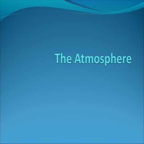 Earth’s atmosphere