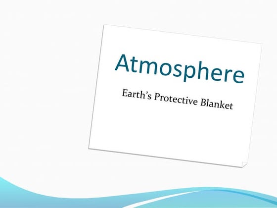 atmosphere and its layers | PPT