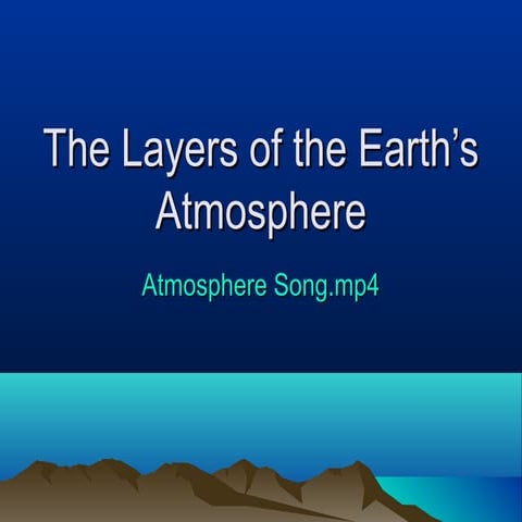Atmosphere | PPT