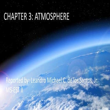 Atmosphere | PPTX