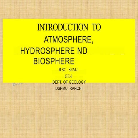atmosphere and its layers | PPTX