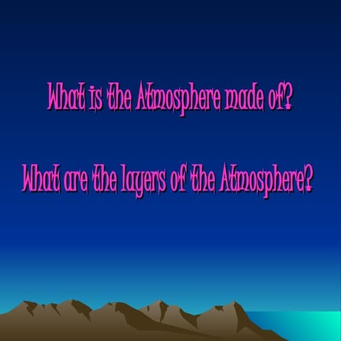 Layers of_atmosphere | PPT