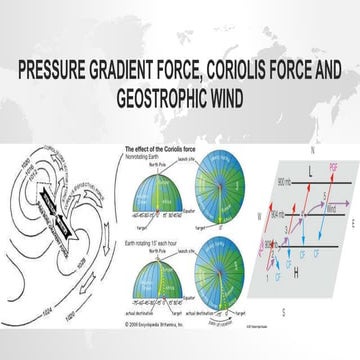 Geostrophic wind & Gradient wind | PPTX