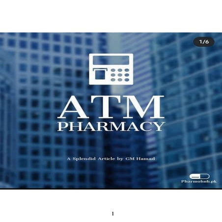 ATM pharmacy | PDF