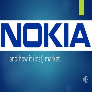 Nokia Marketing Strategies | PPTX