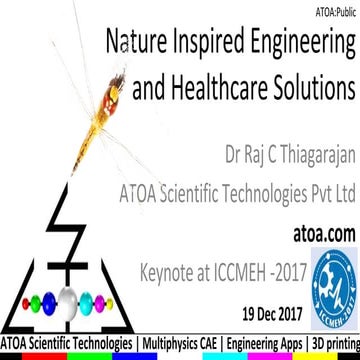 Nature Inspired Engineering and Healthcare Solutions | PDF