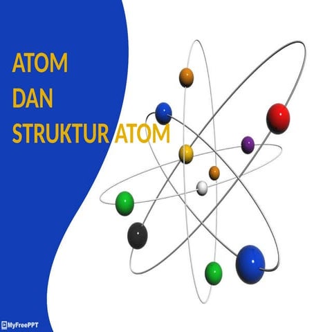 Struktur Atom Atom adalah unit dasar dari materi yang terdiri dari inti ...