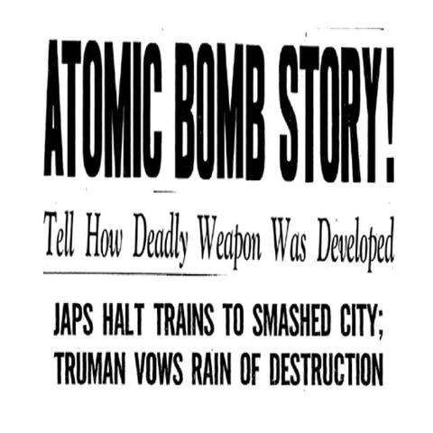 Atomic Bomb | PPT