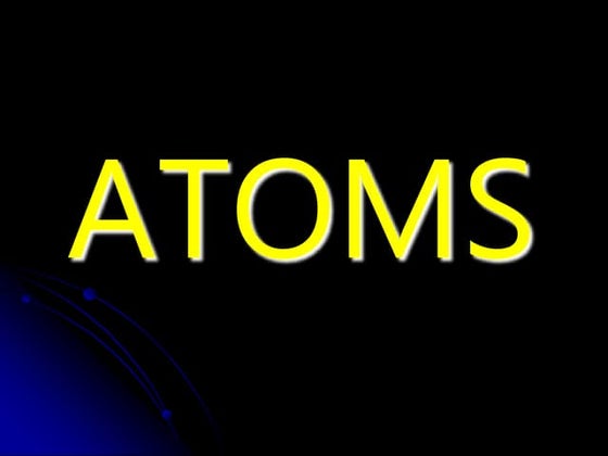 Bohrs Model Of An Atom Ppt
