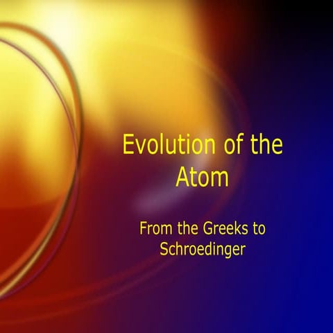 Atomic Models | PPT