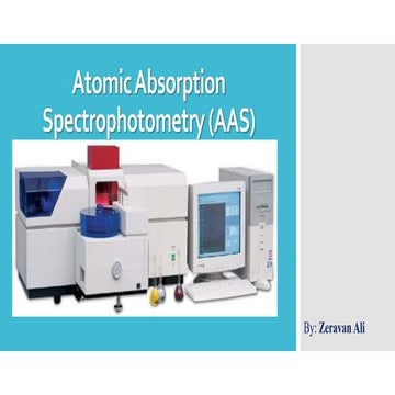 atomic absorption spectroscopy