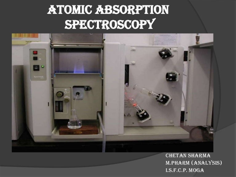 Atomic absorption spectroscopy