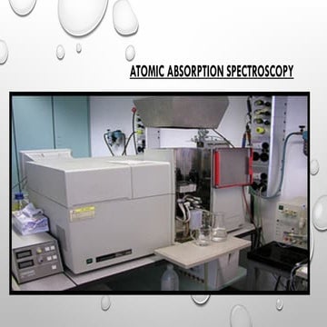 Atomic Absorption Spectroscopy (AAS).... | PPT