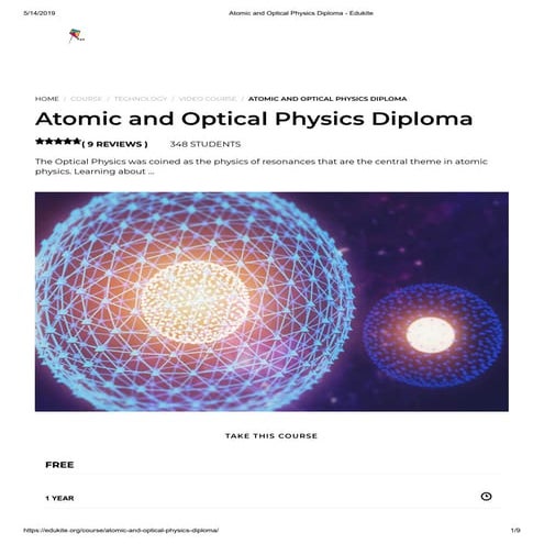 Online Courses Physics | PDF