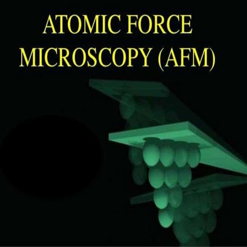 Atomic Force Microscopy | PPT