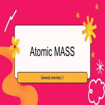 Atomic MASS.pptx