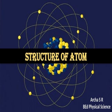 ATOMIC NO AND ATOMIC MASS FROM STRUCTURE OF ATOM.pptx