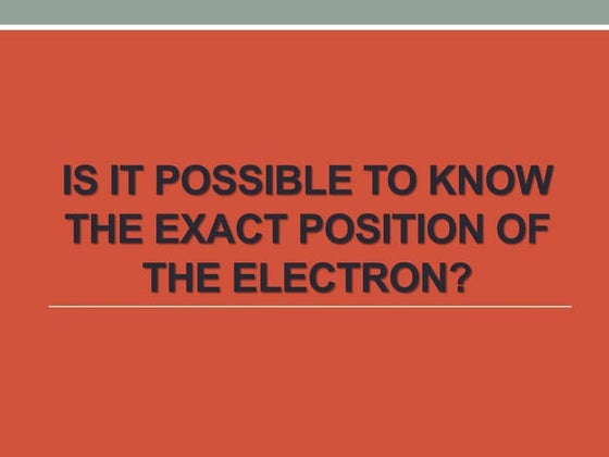 Quantum Numbers | PPT