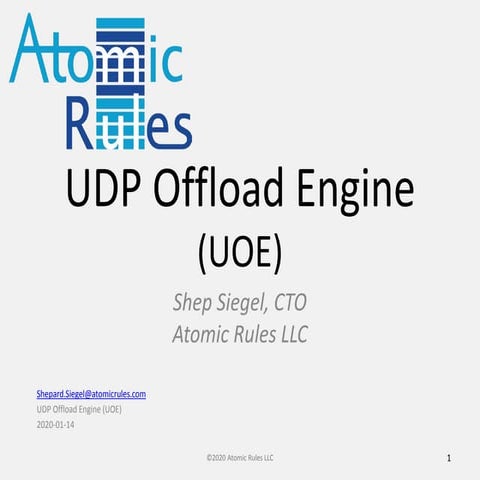 Udp Offload Engine Uoe Pdf