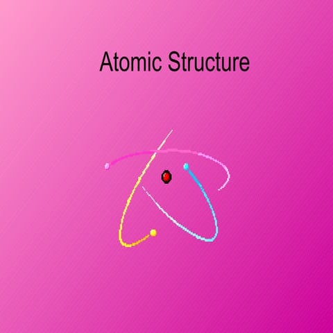Atomic structure | PPT | Chemistry | Science